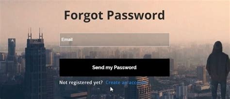 Add A Forgot Password Function And An Updatable Account Profile In The