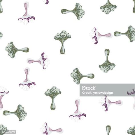 간단한 환각 버섯 원활한 패턴입니다 마법의 비행 Agaric 벽지입니다 Boletus에 대한 스톡 벡터 아트 및 기타 이미지 Boletus 가을 강렬하고 밝은 색상