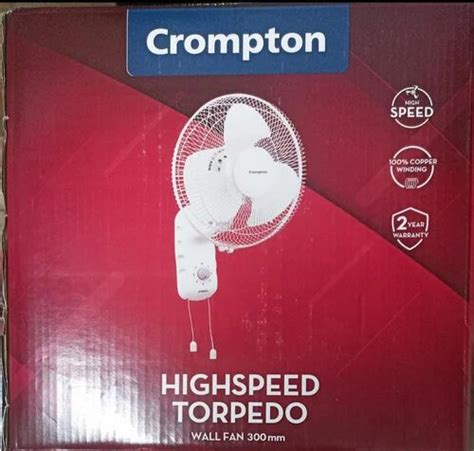 3 Crompton High Speed Torpedo Wall Fan At ₹ 2500piece In Chennai Id