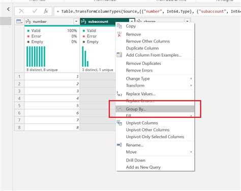 solved custom column to count rows and divide microsoft fabric community