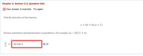solved chapter 3 section 3 3 question 026 x your answer is