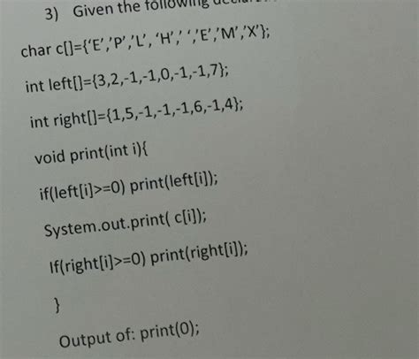 Solved Char C ′e′p′l′′h′ E M′ X Int