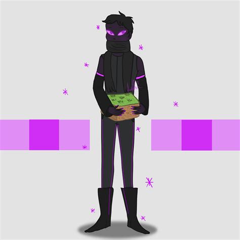 Minecraft Mobs Enderman By Vainichocolate On Deviantart