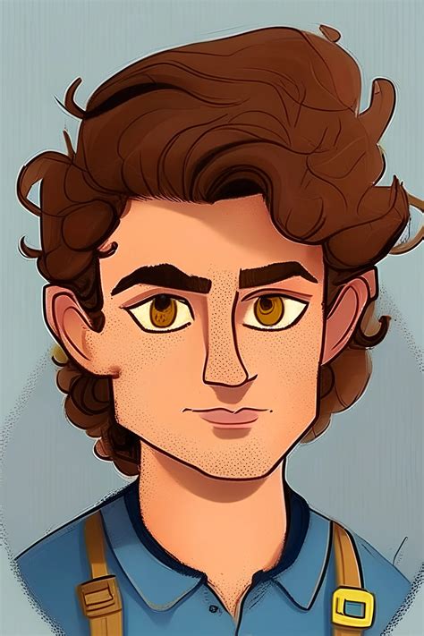 شاب ،وسيم ،،ستايل كرتون Gallery Stablecog