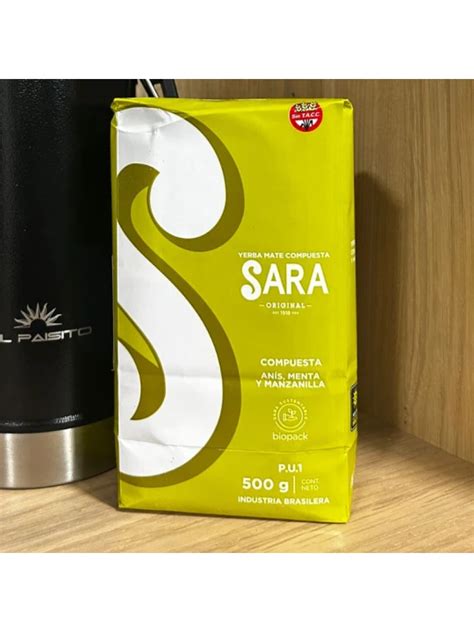 Yerba Mate Sara Anís Menta Y Manzanilla 500g Comprar Online
