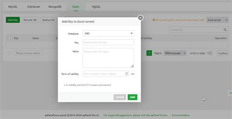 Configure Redis Aapanel Free Hosting Control Panel One Click Lamp