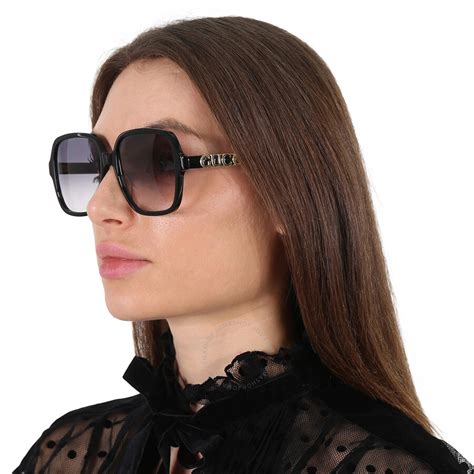 Gucci Grey Gradient Square Ladies Sunglasses Gg1189s 002 58