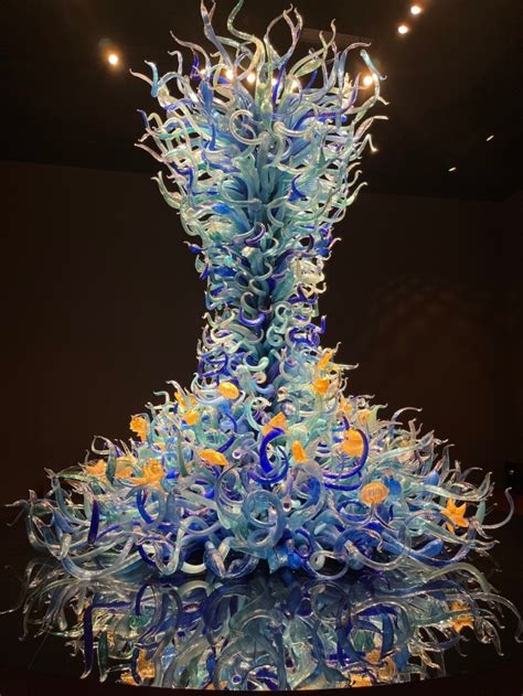 시애틀 치훌리 가든 앤 글래스 유리공예의 진수 글래스 블로잉 작품들