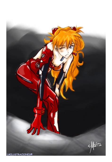 Asuka Langley Soryu By Lm Ilustraciones On Deviantart