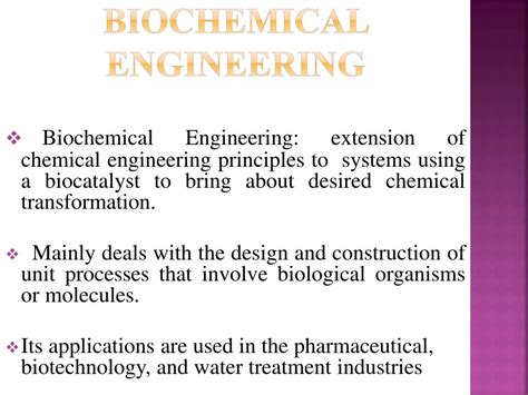 Ppt Biochemical Engineering Processes Powerpoint Presentation Free