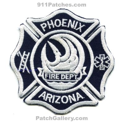 Arizona Phoenix Fire Department Patch Arizona