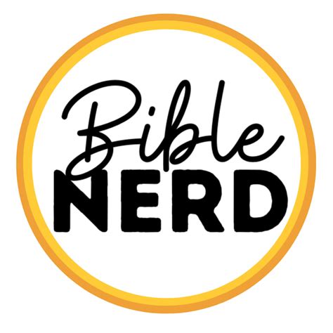 Apparel Bible Nerd Shop