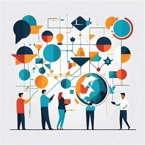 Premium Ai Image Global Collaboration In Action