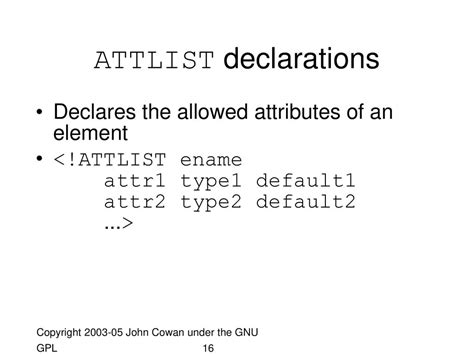 Describing Document Types The Schema Languages Of Xml Part 1 Ppt