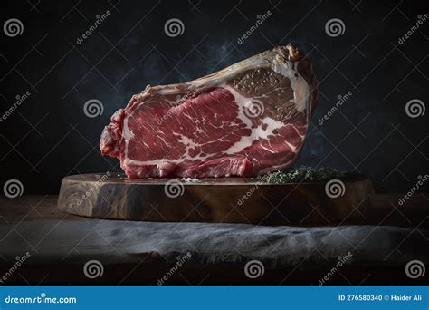 Dry Aged Steak Assortment In Vacuum Sealed Packs On Black Stone Surface