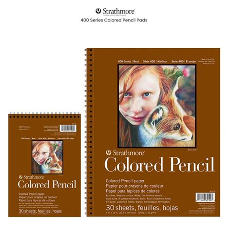 Strathmore 400 Series Colored Pencil Pads Jerrys Artarama