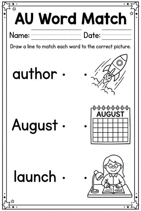 Diphthongs Worksheets Free Image And Pdf Printables