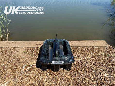 Ukbc Raptor Mk3 Bait Boat Gps And Sonar Top Load Rig Matt Camo Uk