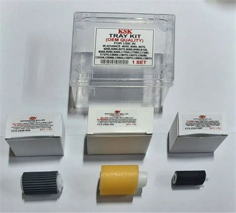 Paper Feed Rubber And Rollers Konica Minolta C1060 C1070 C2060 C2070