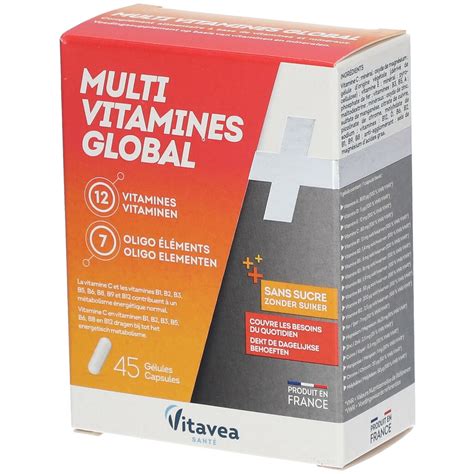 Vitavea Multivitamines Global 45 St Farmaline
