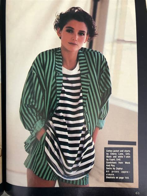 Dolly Magazine Style Edition 1985 1980s Fashion Trends Stripes