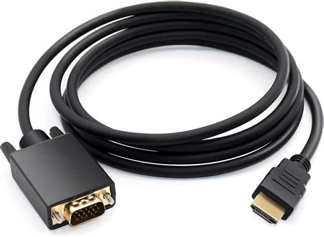 Vga To Vga Video Cable 1 5m 5ft For Computer Pc Laptop To Monitor
