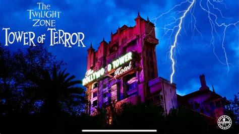 Twilight Zone Tower Of Terror Walt Disney World Disney