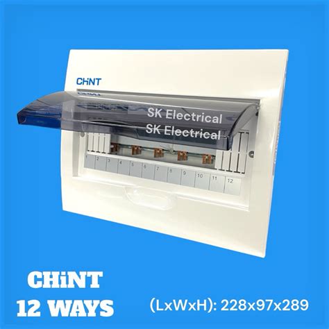 Chint 2 4 6 8 12 Modules Distribution Panel Box Sk Electric Shopee Philippines Chint 2 4 6 8 12 Modules Distribution Panel Box Sk Electric Shopee Philippines
