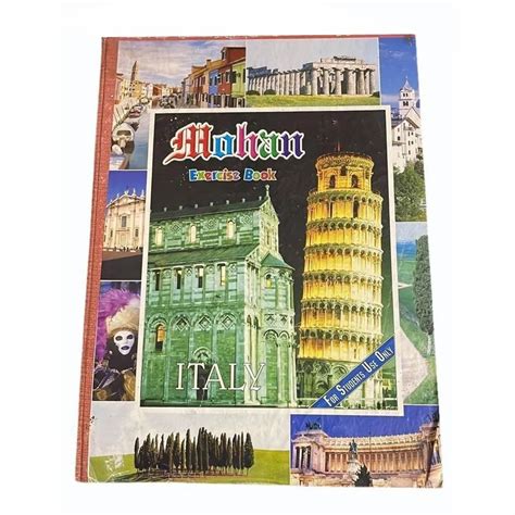 mohan hard bound college long interleaf writing notebook a5 at ₹ 40