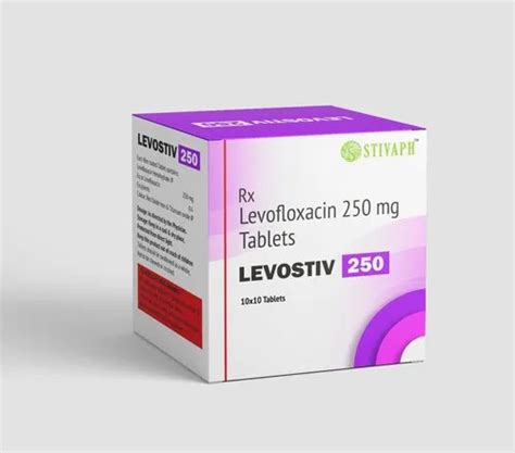 Levofloxacin 250 Mg Tablet Application Industrial At Best Price In Ahmedabad Stivaph