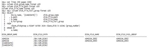Migrate Data From Old Asm Disk To New Asm Disk Oracle Scn