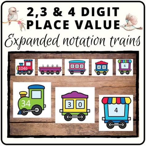 place value expanded notation activity 4 digit by teaching with the
