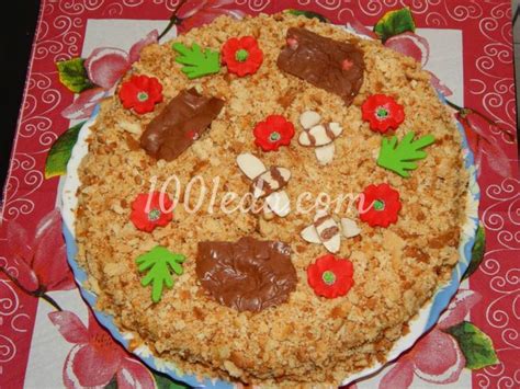 Домашний медовик с заварным кремом Recipe Desserts Food Cake