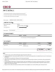 Payee Details CIBC Online Banking Receipt Of Payment Pdf AM Payee Details CIBC