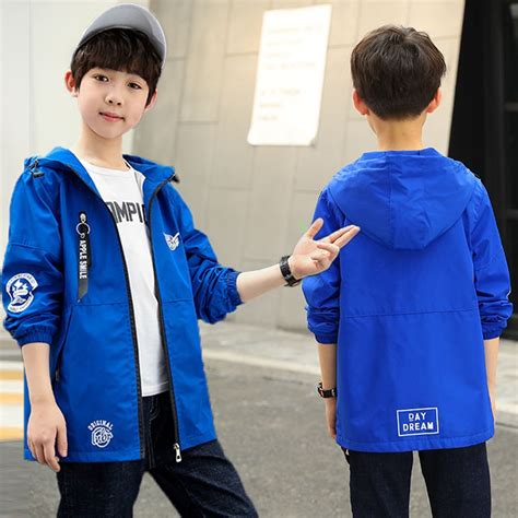 Chaquetas Con Capucha Para Niños De 5 A 15 Años G Grandado