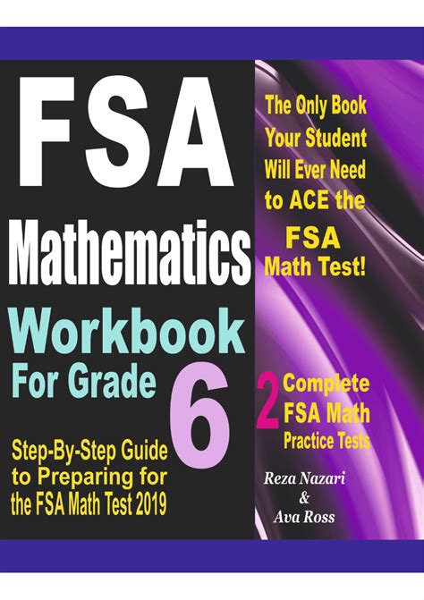 Fsa Mathematics Workbook For Grade 6 Step By Step Guide To Preparing