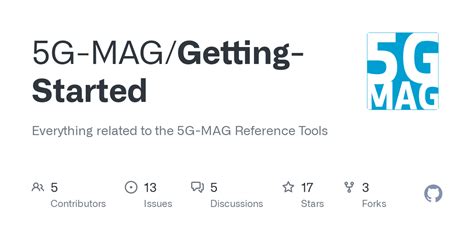 GitHub 5G MAG Getting Started Everything Related To The 5G MAG Reference Tools