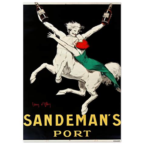 Sandemans Port 1930 Art Print Jean Dylen Quipham Collections