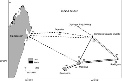 Schematic Representation Of The Hydrodynamic Connectivity Model Results
