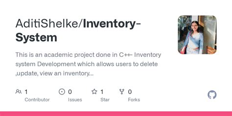 Github Aditishelke Inventory System This Is An Academic Project Done In C Inventory System