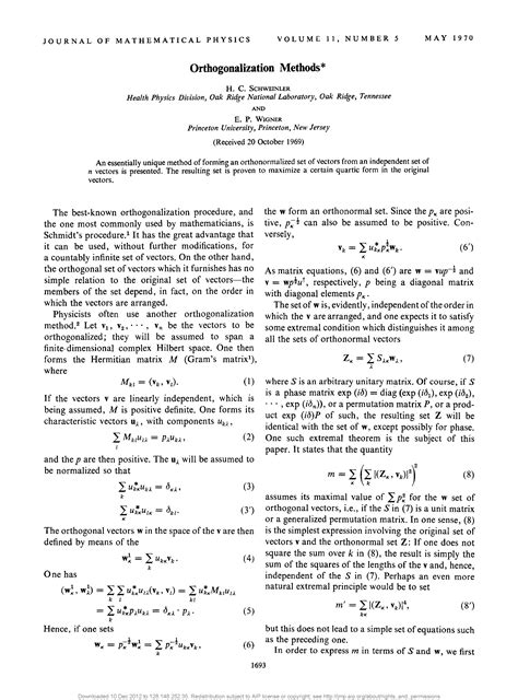 Linear Algebra How Two Conditions Are Satisfied By Any Normalized