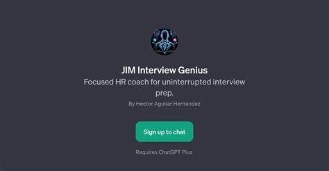 JIM Interview Genius AI Tool For Interview Preparation