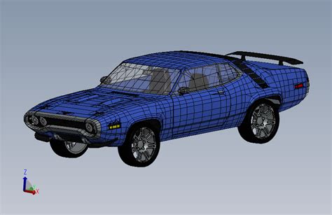 汽车建模 solidworks 2016 模型图纸下载 懒石网