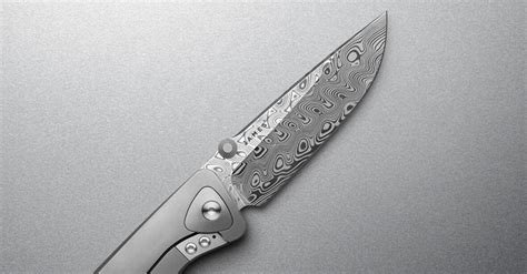 James Brand S Flagship Pocket Knife Gets Damasteel Blade Upgrade Maxim