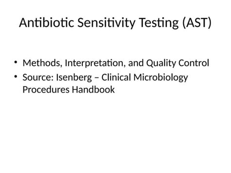 Antibioticsensitivitytestingpresentationpptx