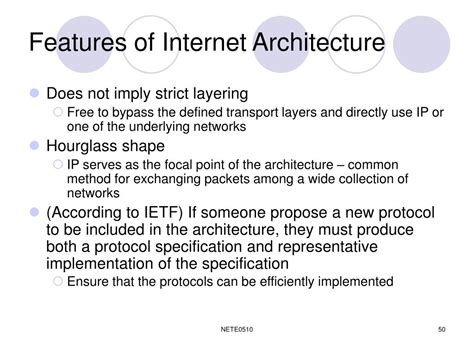 Ppt Nete0510 Network And Protocol Architecture Powerpoint