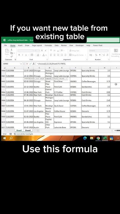 Choose Formula In Excel Excel With Rajni Excelshorts Excel Excellife Youtube