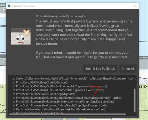 error message revit 2019 dynamo