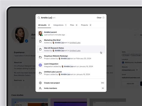 Command K Search Menu — Untitled Ui Youtube Design Marketing Sites