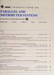 IEEE Transactions on Parallel and Distributed Systems 1995-08: Vol 6 Iss 8 : Free Download ...